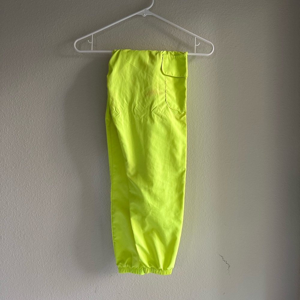 Lime Green/Neon Yellow Cargo Pants - Gem